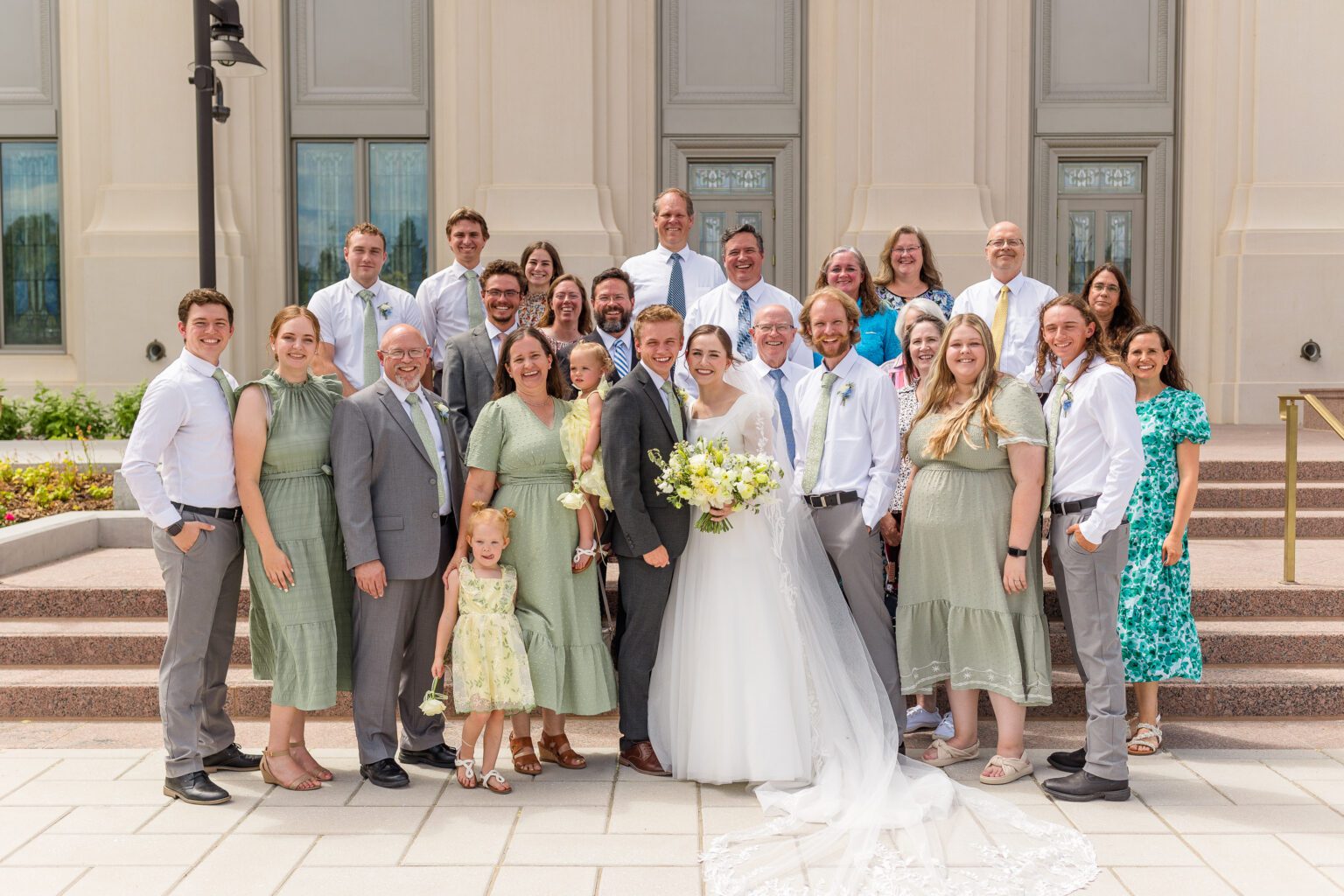 A Layton Utah LDS Temple Wedding
