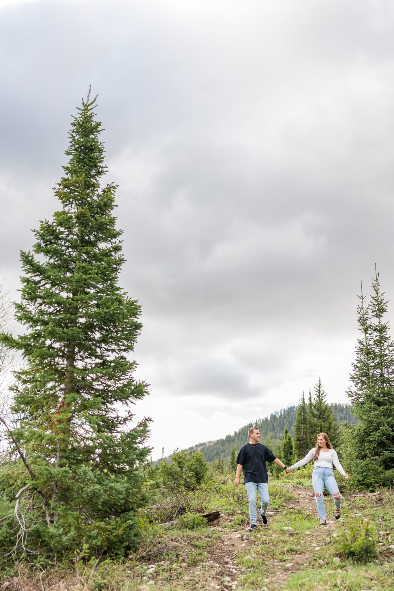 Sunrise Engagements at Jordan Pines