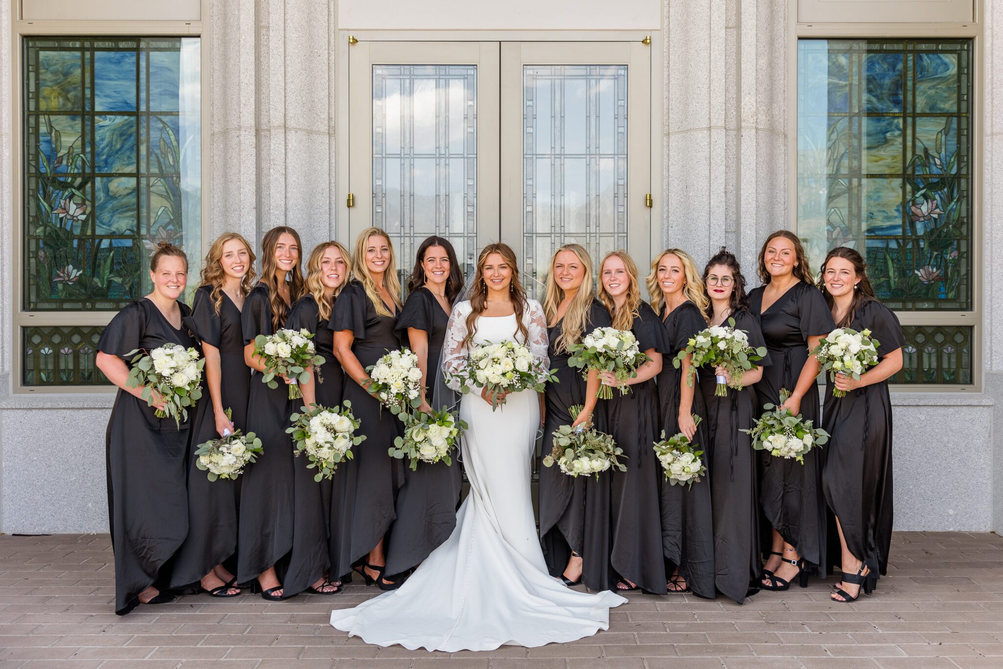 Orem LDS Temple & Sleepy Ridge Golf Course Wedding