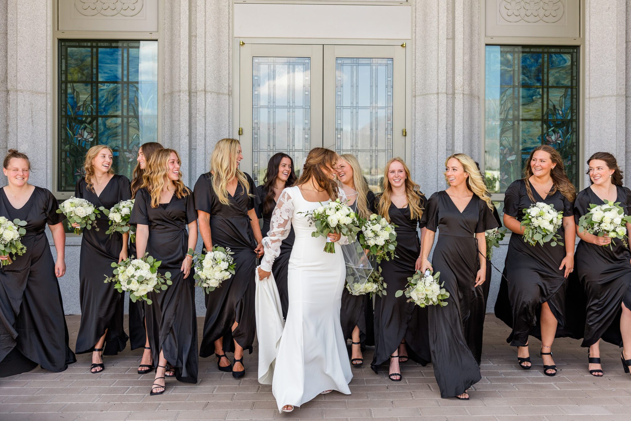 Orem LDS Temple & Sleepy Ridge Golf Course Wedding