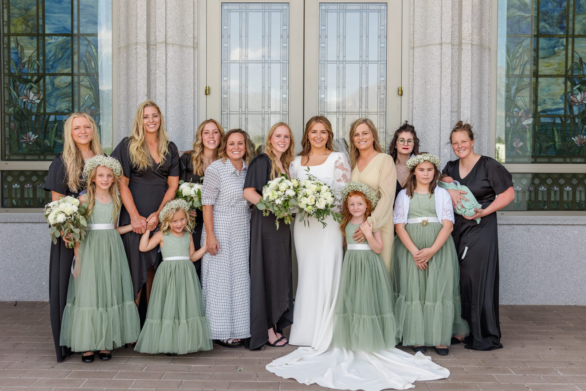 Orem LDS Temple & Sleepy Ridge Golf Course Wedding