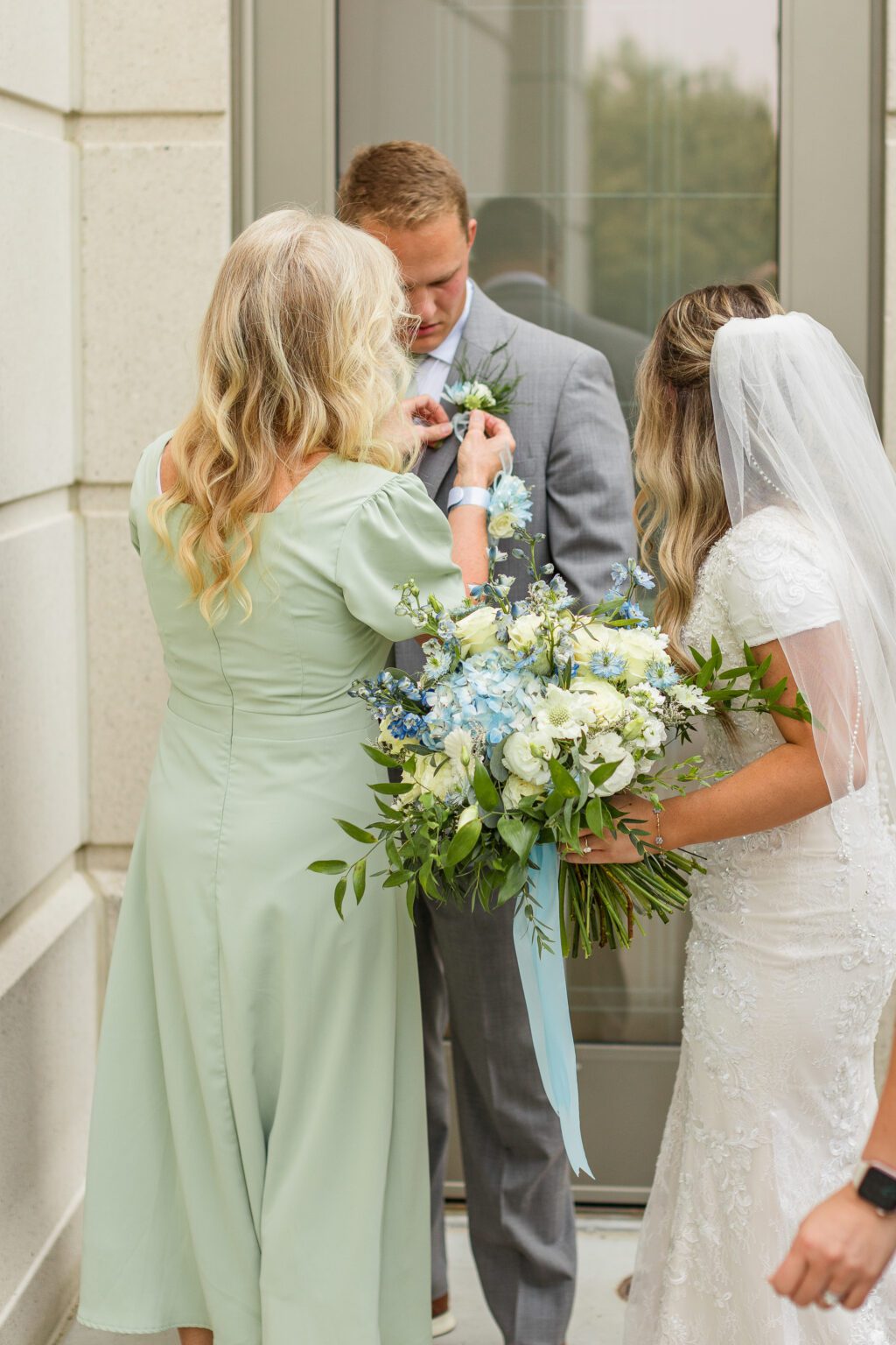 Meridian Temple Wedding & Backyard Reception